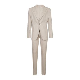 Eleventy Herren, Anz&uuml;ge, Beige, LGr&ouml;&szlig;e