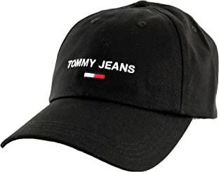 Tommy Jeans TJM Sport Cap Casquette de Baseball, Black, Taille Unique Homme