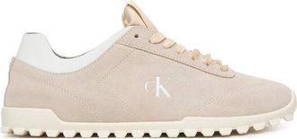 Calvin Klein Sneakers Low Profile Run MG Sue HW0HW03150 Beige