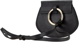 Chlo&eacute; Sac bandouli&egrave;re Faye Pre-owned - Femme - Pre-owned - Noir - Taille: ONE Size