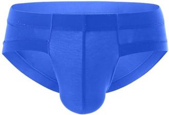 Generic Culottes pour homme - Fourche haute - Respirantes - En maille - Grande taille - Ray&eacute;es - Confortables, BU1, XL