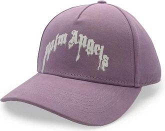 Palm Angels Homme, Accessoires, Violet, Taille: ONE Size Pwlb032S26Fab002 3603 Cap