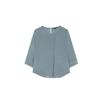 Luisa Cerano Femme, Blouses et Chemises, Gris, Taille: 46 FR Blouse
