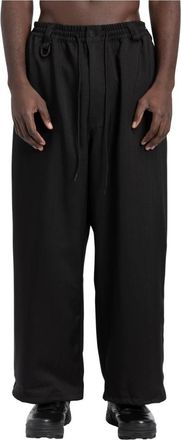 Yohji Yamamoto Homme, Pantalons, Noir, Taille: L Pantalon de surv&ecirc;tement Sport Uniform