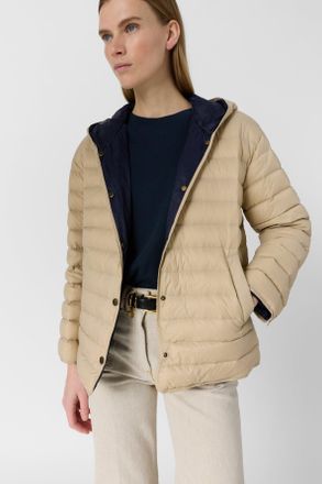 Gerard Darel Doudoune r&eacute;versible &agrave; capuche - PRISCILLE - Sable