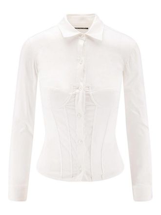 Balenciaga Casualjacke - Wei&szlig;