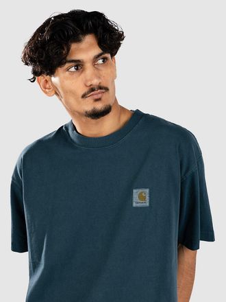 Carhartt Work in Progress Vista T-Shirt deep lagoon garment dyed