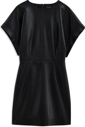 Anine Bing Robe Zelie Cuir Anine Bing