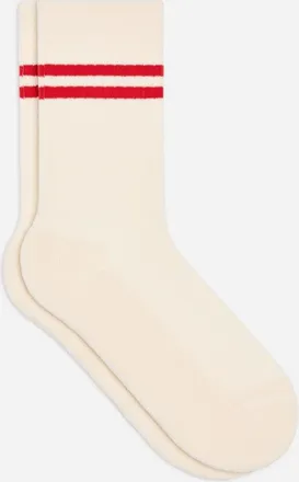 Arket Sportliche Socken -Wei&szlig;