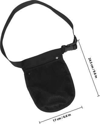 TOPBATHY Tennisball H&uuml;fttasche aus Elastischem Netzgewebe Tragbare Balltasche f&uuml;r 4 B&auml;lle mit Rei&szlig;verschluss Geeignet f&uuml;r Tennis und Golf