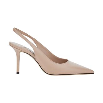 Jimmy Choo London Femme, Chaussures, Beige, Taille: 39 1/2 EU Love SB 85 Slingback Pump