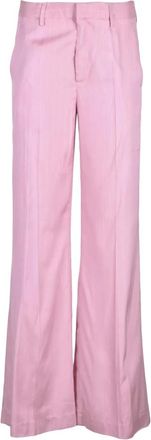 Dondup Femme, Pantalons, Rose, Taille: 42 FR Janice Wide Pantalons