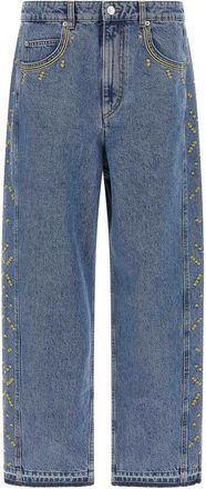 Isabel Marant Straight Leg Jeans - Hellblau