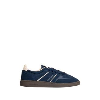 Tommy Hilfiger Baskets basses &agrave; lacet en cuir