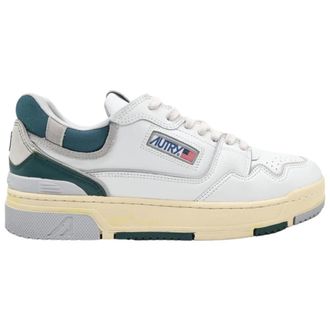 Autry Homme, Chaussures, Blanc, Taille: 42 EU Baskets Rockie Low Blanc/Vapeur/For&ecirc;t