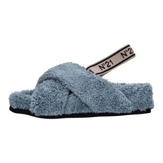 N&deg;21 Femme, Chaussures, Bleu, Taille: 38 EU Sponge Sandales