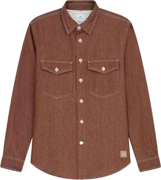 Paul Smith Homme, Chemises, Brun, Taille: L M2R-412Z-V22615 R Chemise Casual