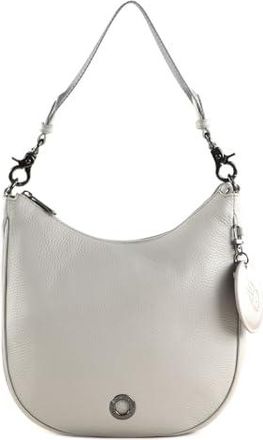 Mandarina Duck Sac à Bandoulière Gris (Pearl) Mellow Leather P10fzt75 26 x 28 x 9,5 cm (L x H x W)