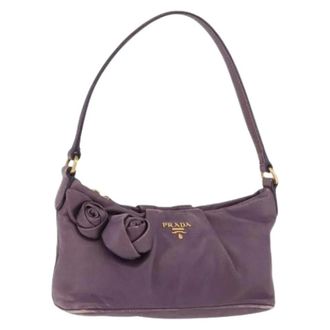 Prada Pochette daccessoires Pre-owned - Femme - Pre-owned - Violet - Taille: ONE Size
