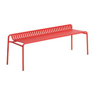 PETITE FRITURE Banc Week-end - Rouge - Aluminium - Designer Studio BrichetZiegler