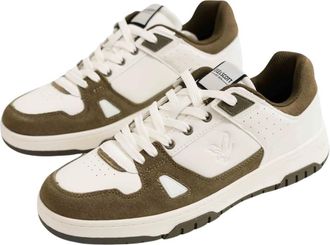 Lyle & Scott Homme, Chaussures, Blanc, Taille: 44 EU Evanton Baskets