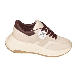 Hogan Femme, Chaussures, Beige, Taille: 40 EU H669 Baskets