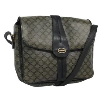 Celine Sac bandouli&egrave;re vintage en toile Pre-owned - Femme - Pre-owned - Bleu - Taille: ONE Size