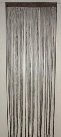 HOME MAISON Homemaison Spaghetti HM69807874 Fadenvorhang, Taupe