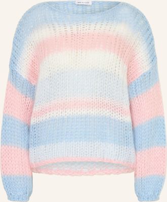 Mrs & Hugs Mrs & Hugs Pullover Mit Mohair rosa
