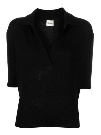 Khaite Poloshirt - Schwarz
