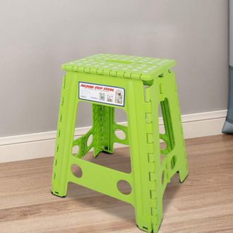 ZJchao Kompakter, Rutschfester, Klappbarer Tritthocker, Tragbarer, Leichter, Faltbarer Sitz f&uuml;r Erwachsene und Sicher f&uuml;r den Heim- oder Reisegebrauch (Wei&szlig;e