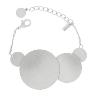 Dansk Copenhagen Bracelet Alaya Mega Circle - Femme - Accessoires - Gris - Taille: ONE Size
