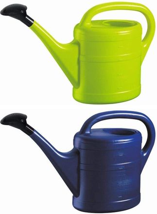 Kova&T 2X Gießkanne 5L MINTGRÜN + BLAU + 1x KÜHLSCHRANKMAGNET! Gießkannen Kunststoff für groß & klein, Garten & Zimmerpflanzen Gieskanne Gieskannen Giesskann
