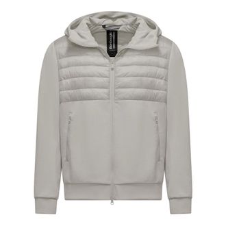 Bomboogie Homme, Vestes, Gris, Taille: 2XL Veste Bi-mati&egrave;re en Nylon et Maille