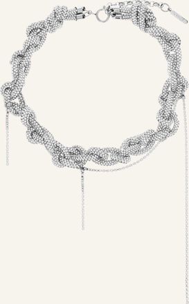 Justine Clenquet Halsketten Chrysta Choker By Glambou silber