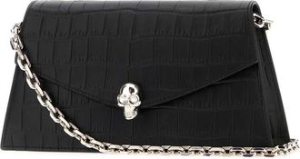 Alexander McQueen Skull Mini Crossbody Bag - Black