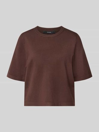 Vero Moda Boxy Fit Strickshirt aus Viskose-Mix Modell VMSILJE