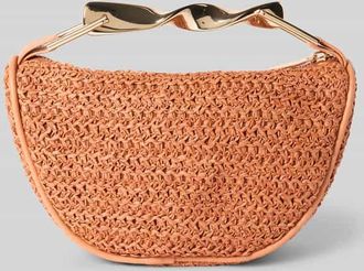 Jake*s Handtasche in Flecht-Optik mit kurzem Tragegriff