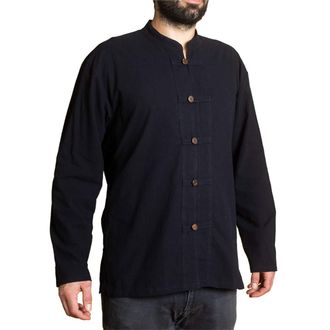 Panasiam ShirtBEN-5Button, Black XXL