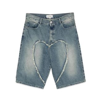 Carne Bollente Denim Shorts - - Shorts - Herren - Blau - W28
