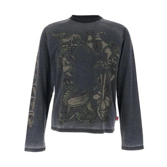 Diesel Herren, Sweatshirts & Hoodies, Grau, LGr&ouml;&szlig;e