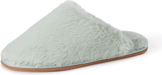 Amazon Essentials Damen Fuzzy Plüsch Hausschuhe, Mintgrün, 42 EU