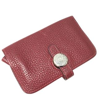 Herm&egrave;s Pre-owned Leder Portemonnaies - - Pre-owned - Damen - Rot - ONE SIZE