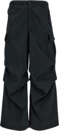 Marni Homme, Pantalons, Noir, Taille: L Pantalon Cargo en Taffetas D&eacute;perlant