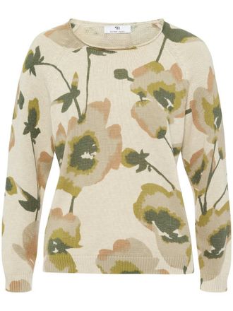 Peter Hahn Rundhals-Pullover Peter Hahn mehrfarbig