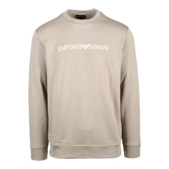 Emporio Armani Homme, Sweatshirts et sweats &agrave; capuche, Gris, Taille: XL Felpa Girocollo