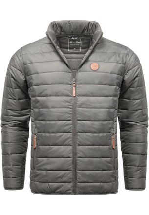 Amaci & Sons Steppjacke Pomona Steppjacke Herren Outdoor Basic Patch Jacke