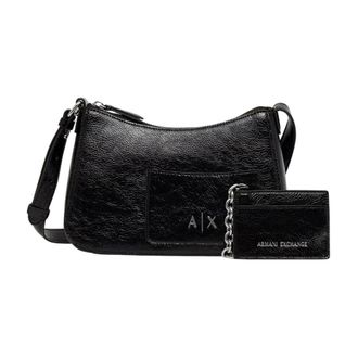 A|X Armani Exchange Sac Hobo - Femme - Sacs - Noir - Taille: ONE Size