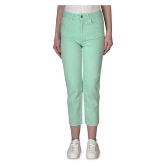 Hinnominate Raw Cut Jeans in Menta - - Jeans - Damen - Gr&uuml;n - M