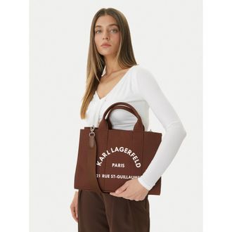 Karl Lagerfeld Handtasche KARL LAGERFELD A1W50010 Braun